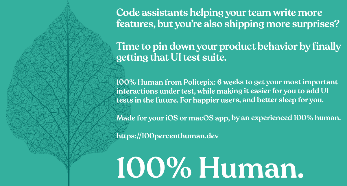 100% Human from Politepix